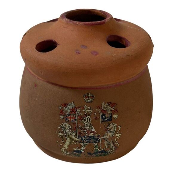 Accents | Vintage Potpurri Redware Red Clay Containerpot Incense ...